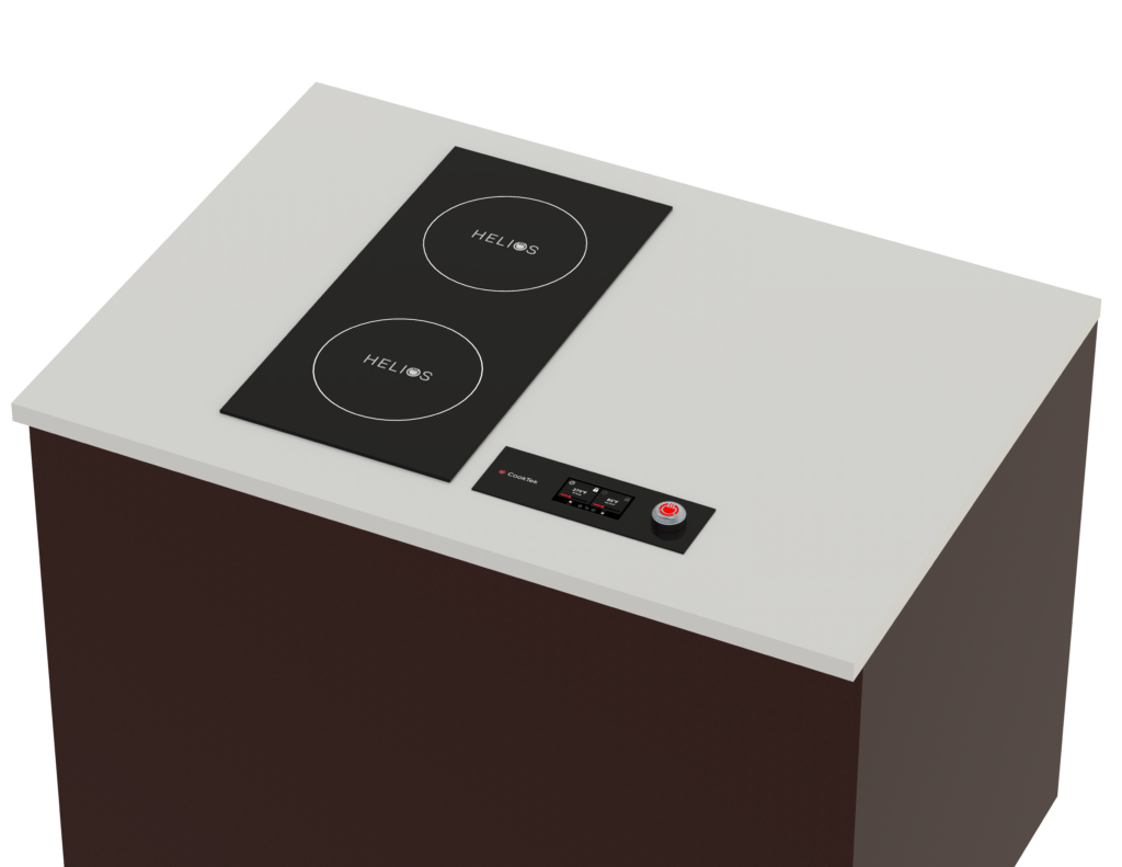 Double Hob Induction Cooktop - CookTek